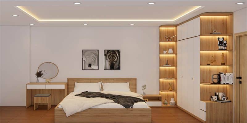 Lựa Chọn Thiết Kế Tủ Quần Áo Thế Nào Cho Phòng Ngủ Nhỏ?